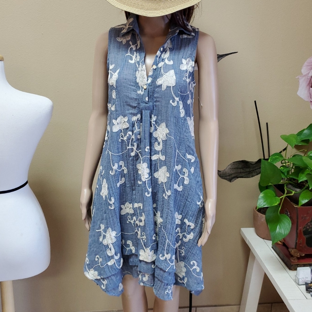 Isabella Sinclair Sleevless Dress - Gem